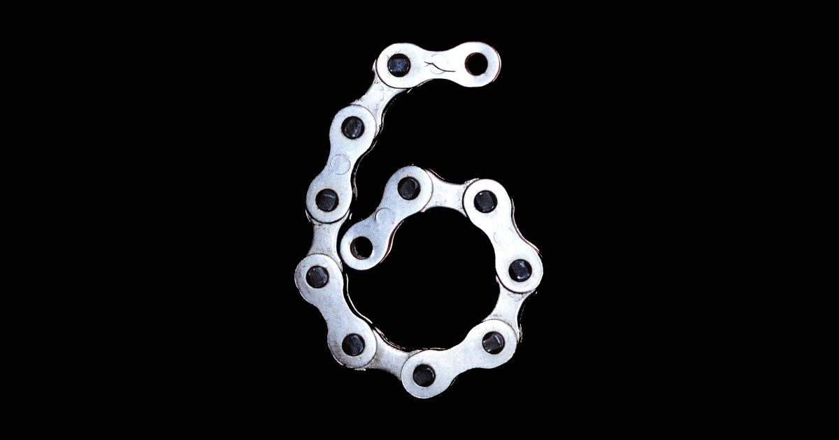 chain of six - Chain - Sticker | TeePublic