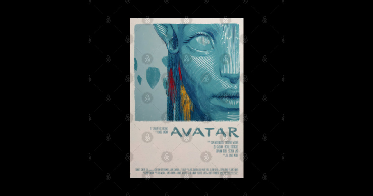 Sculpted Essence of the Navi - Avatar - Sticker | TeePublic