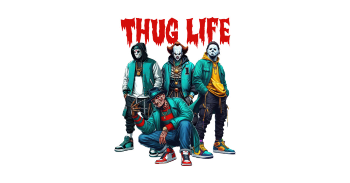 Cartoon Christmas Thug Life, Movie Character, Thug Life Xmas, Thug Life ...