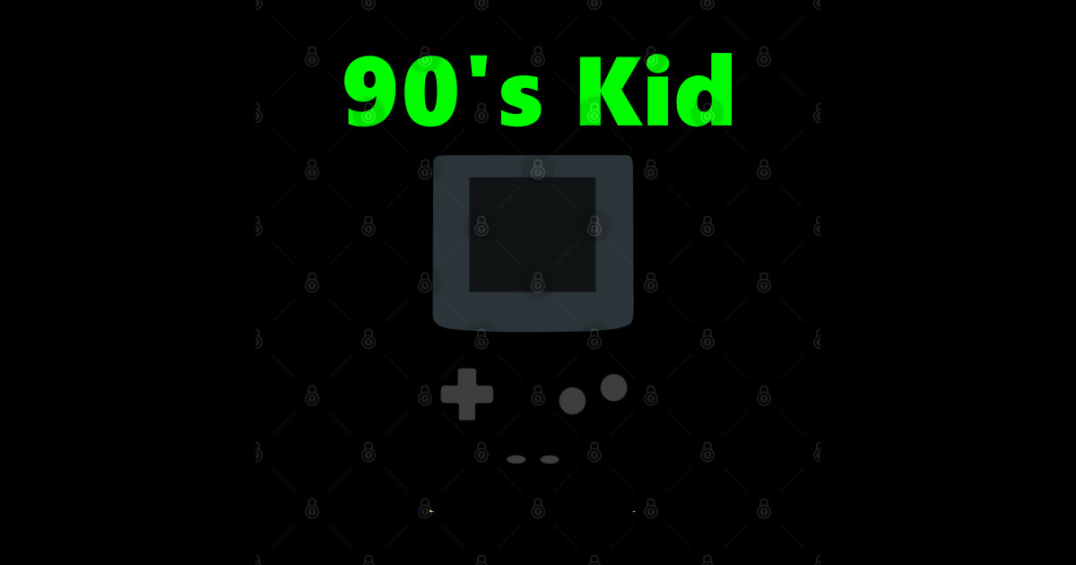 90s Kid - 90s - Sticker | TeePublic