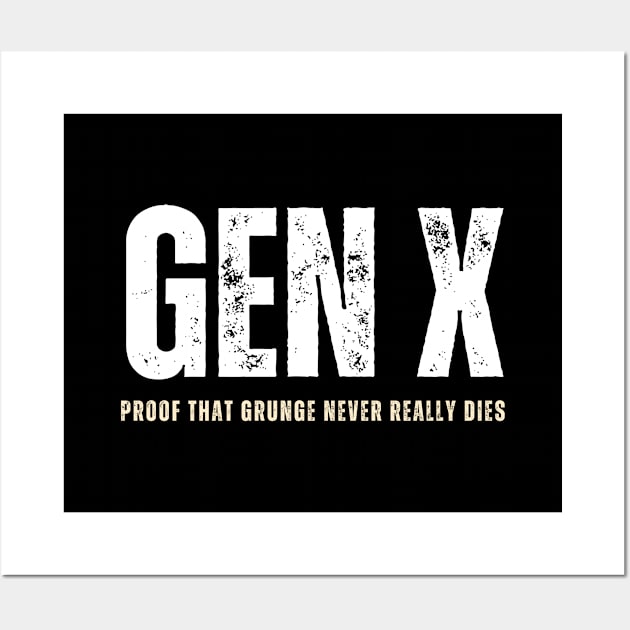 Gen X Retro Vibes Design for True Generation Xers - Gen Xers - Posters ...