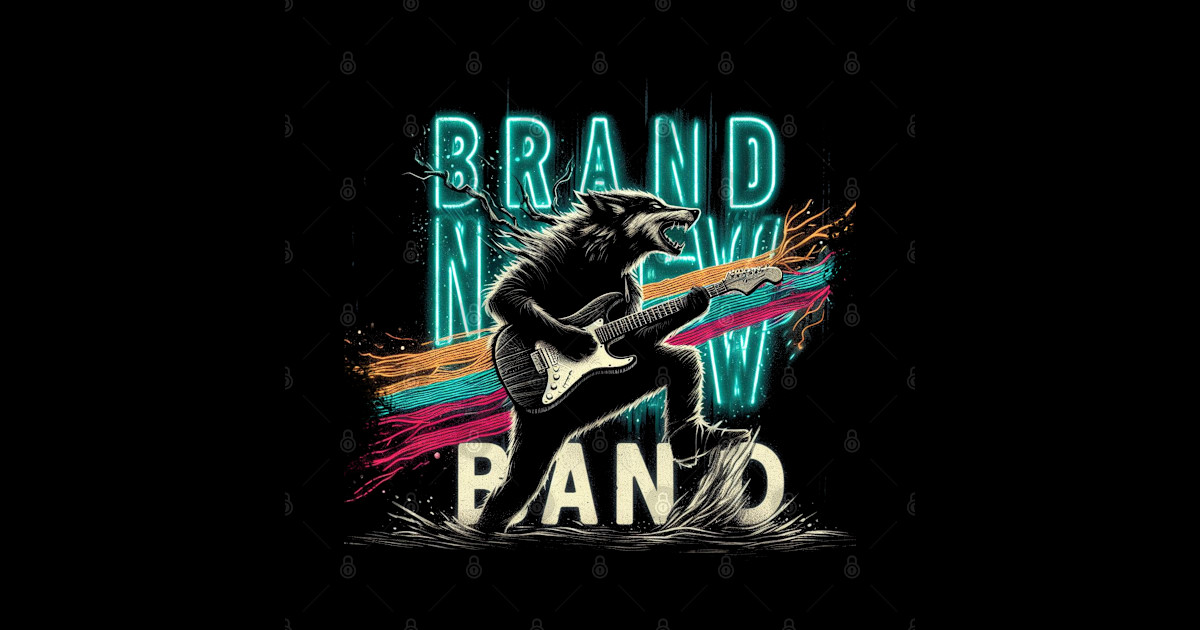 Brand New Band - Brand New Band - Sticker | TeePublic