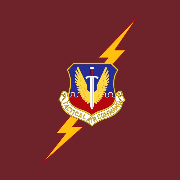 Tactical Air Command Crest (with lightning bolt) - Squadron Patches - T ...