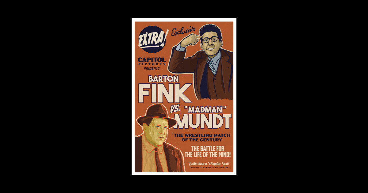 Barton Fink alternative movie poster - Barton Fink - Posters and Art ...