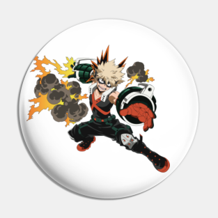 Bakugo Izuku Todoroki Pins and Buttons for Sale | TeePublic