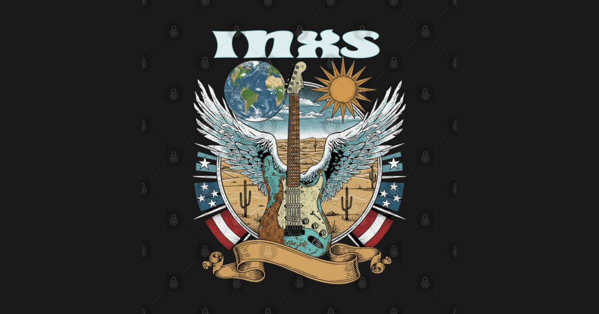 INXS BAND FAN ART - Inxs Band Fan Art - T-Shirt | TeePublic