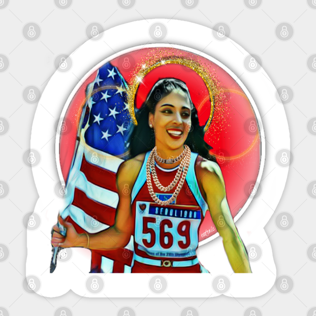 Flo Jo - Florence - Sticker | TeePublic