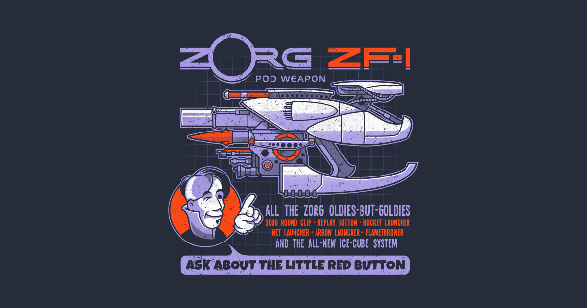 Zorg ZF-1 - The Fifth Element - T-Shirt | TeePublic