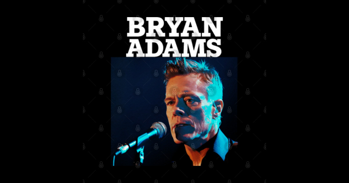 Long Gone Bryan Adams - Pop Rock - Sticker | TeePublic