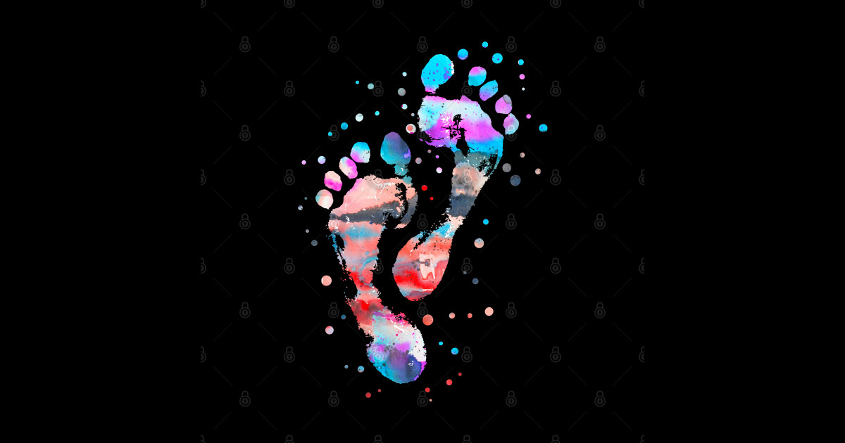Footprint - Footprint - Sticker | TeePublic