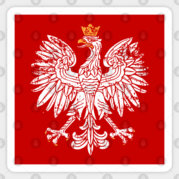 Polska Poland Orzel Bialy - Koszulka Football Soccer - Polska - Sticker ...