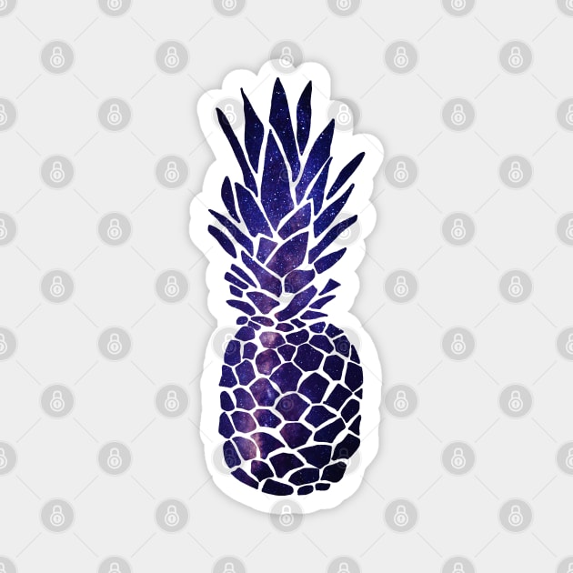 Space Pineapple - Pineapple - Magnet | TeePublic