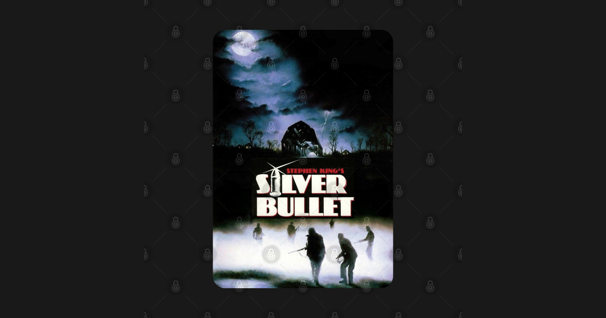 Silver Bullet Movie Poster - Horror - T-Shirt | TeePublic