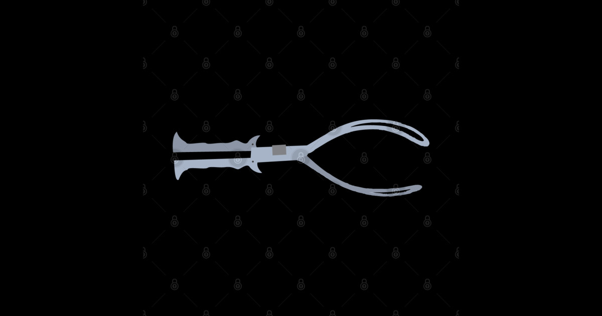 Kielland Forceps - Antique Surgical Tools - Sticker | TeePublic