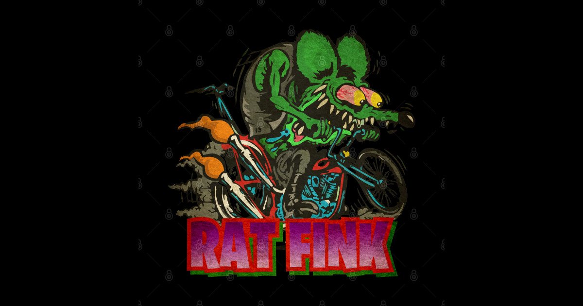 Classic Rat Fink - Rat Fink - Posters and Art Prints | TeePublic