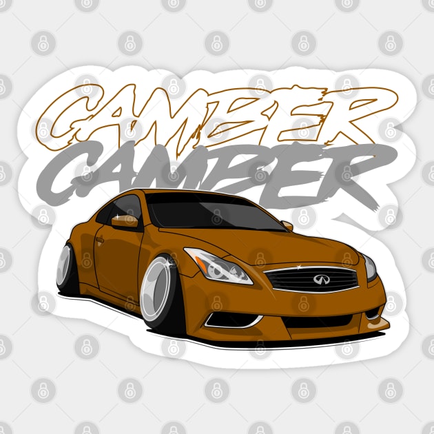 Infinity g37 stance - G37 - Sticker | TeePublic
