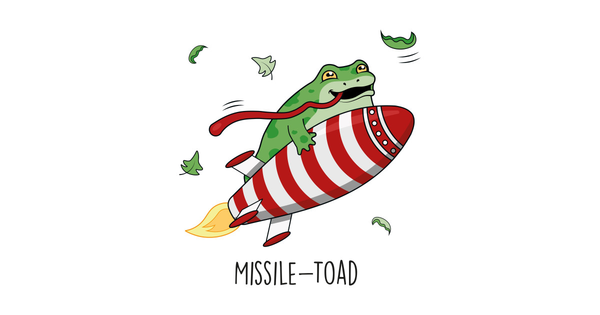 Missile - Toad Cute Christmas Toad Pun T-Shirt - Christmas Pun - T ...
