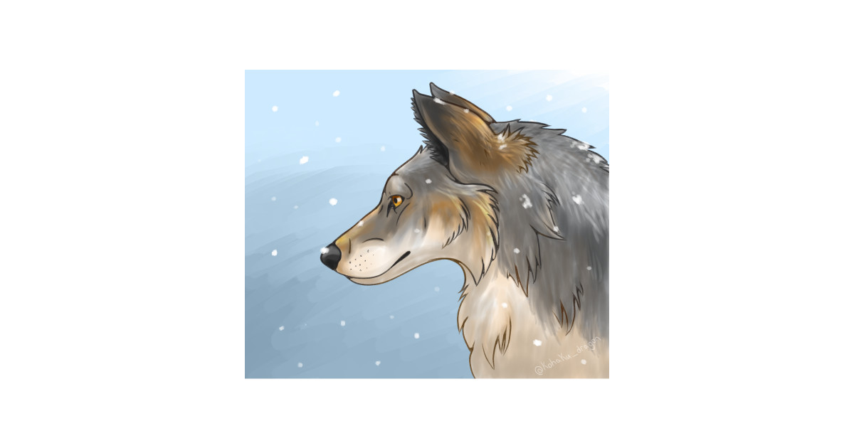 Northwestern Wolf - Wolf - Tapestry | TeePublic