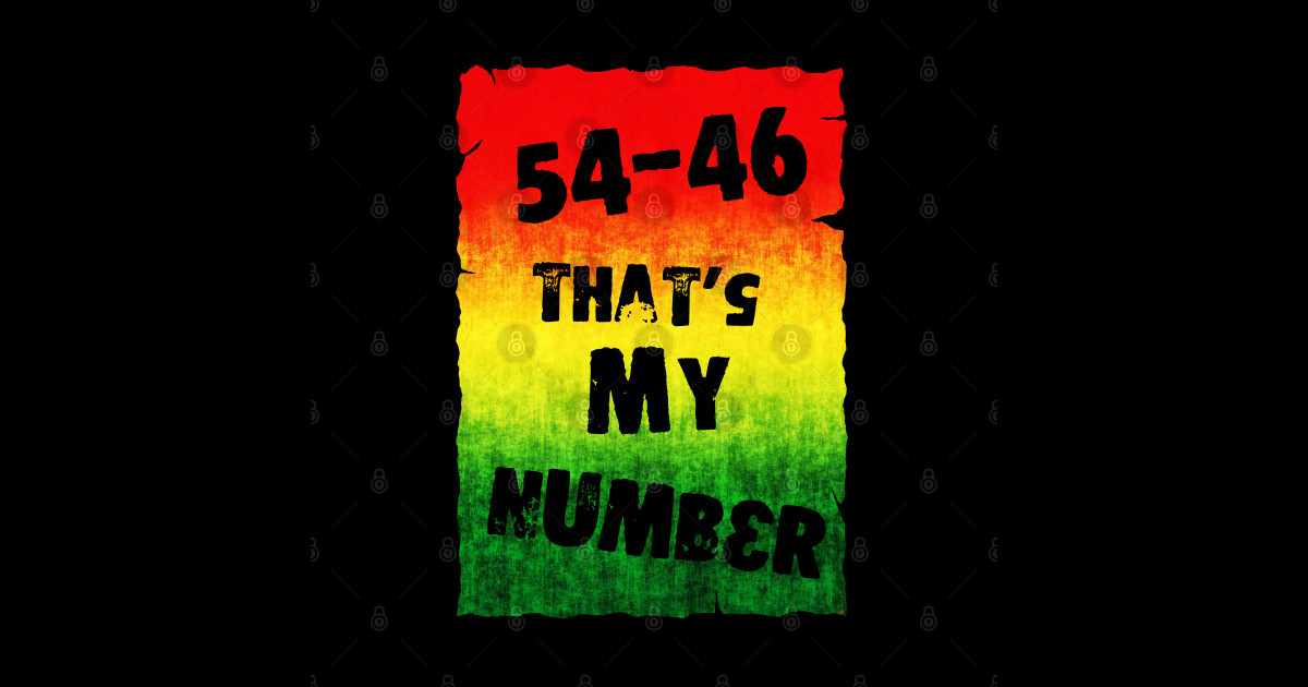 54-46 That's My Number - 54 46 - Kids T-Shirt | TeePublic