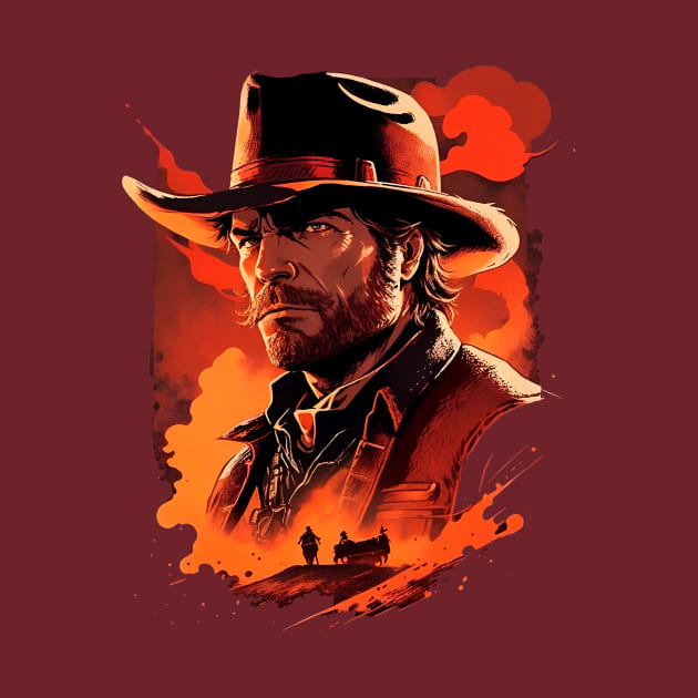 Arthur Morgan - RDR2 - Game - T-Shirt | TeePublic
