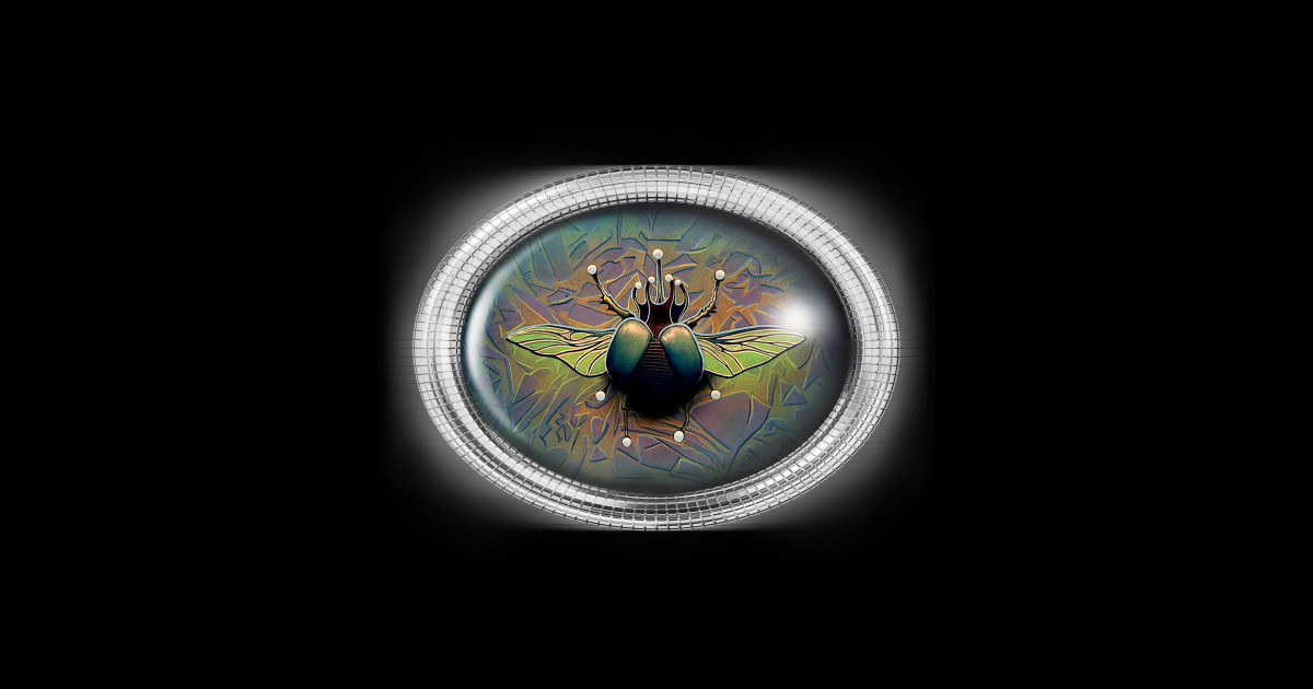 Anime Beetle Disco - Beetle - Sticker | TeePublic