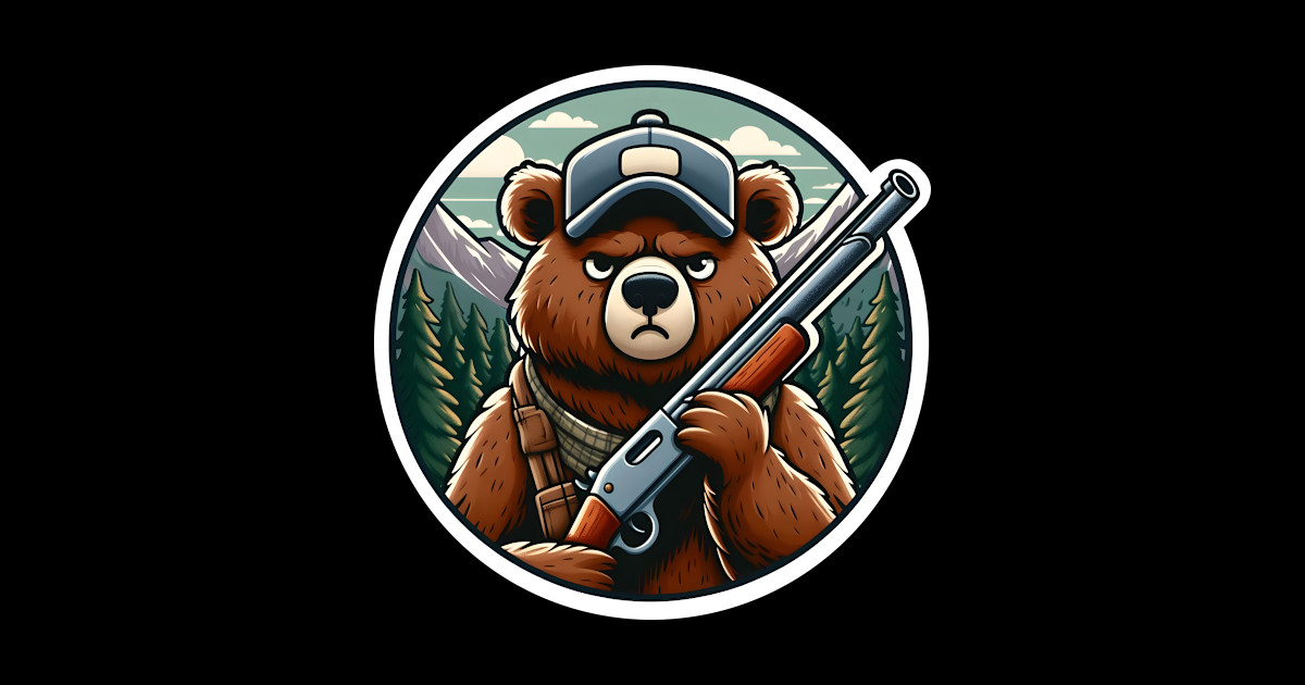 Grizzly Tactical - Grizzly - Sticker | TeePublic