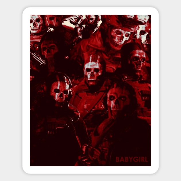 Simon Ghost Riley - Simon Ghost Riley - Sticker | TeePublic