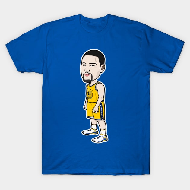 Klay Thompson Cartoon Style - Klay Thompson - T-Shirt | TeePublic