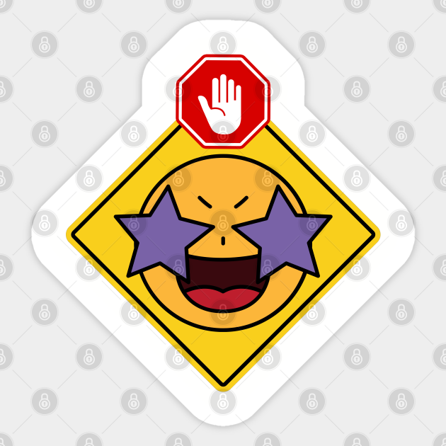 Alert Warning Facial Emoji Expressions #19 - Emoji Art - Sticker ...