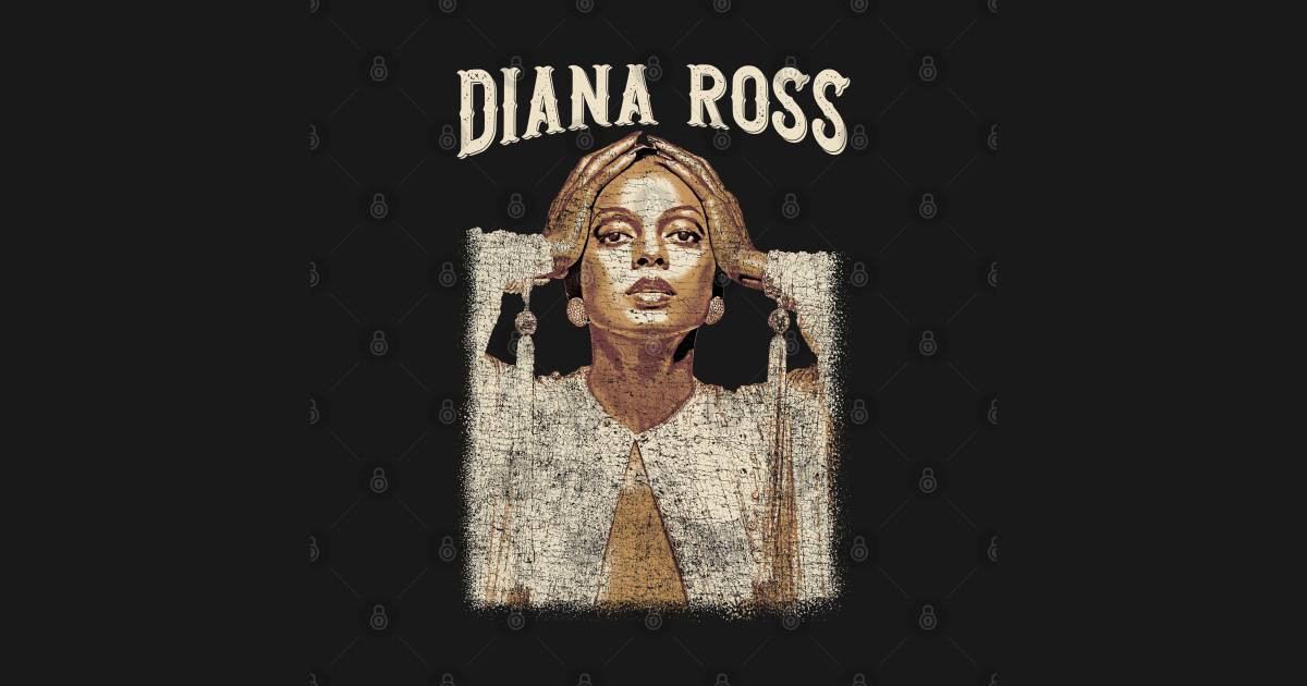 Vintage Diana Ross - Diana Ross - T-Shirt | TeePublic