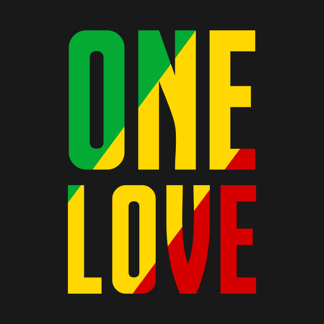 One Love - One Love - T-Shirt | TeePublic
