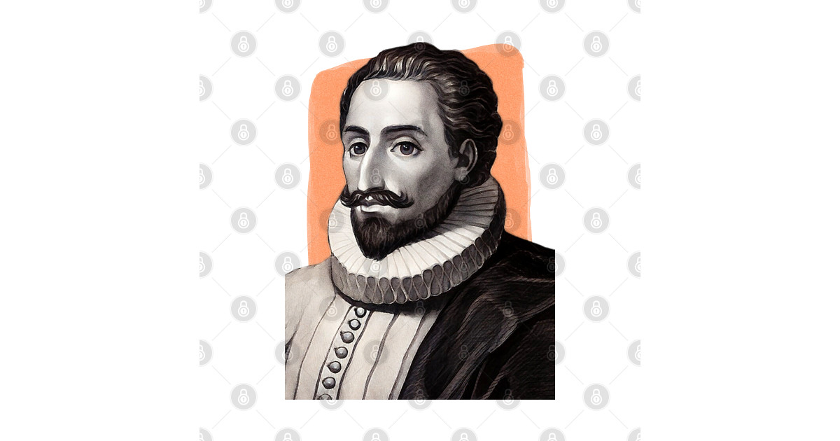 Spanish Writer Miguel de cervantes illustration - Miguel De Cervantes ...