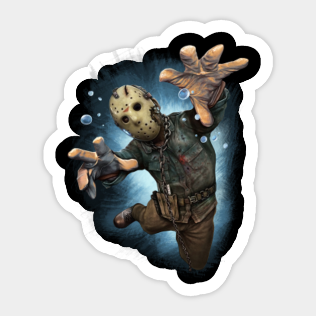 Jason came out of the lake - Jason Voorhees - Sticker | TeePublic