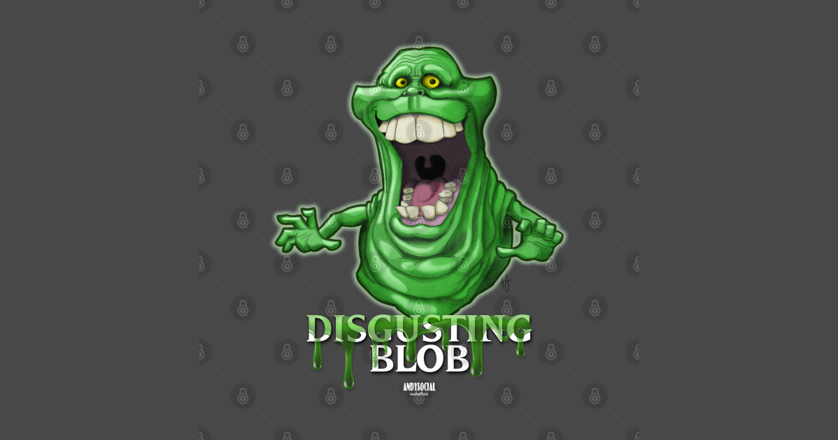 Disgusting Blob - Slimer - Magnet | TeePublic