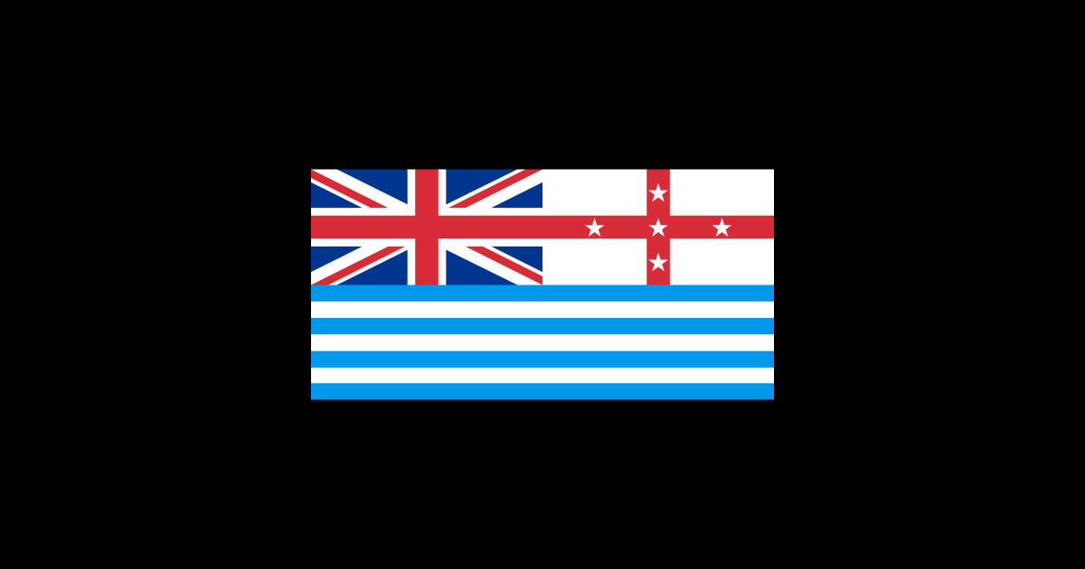 Lower Murray River Flag - Lower Murray River Flag - Sticker | TeePublic