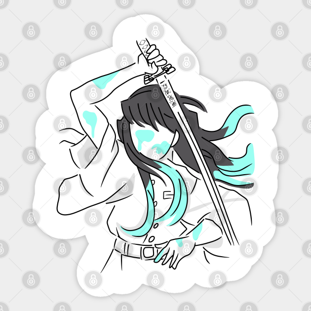 Demon slayer - Demon Slayer Kimetsu No Yaiba - Sticker | TeePublic