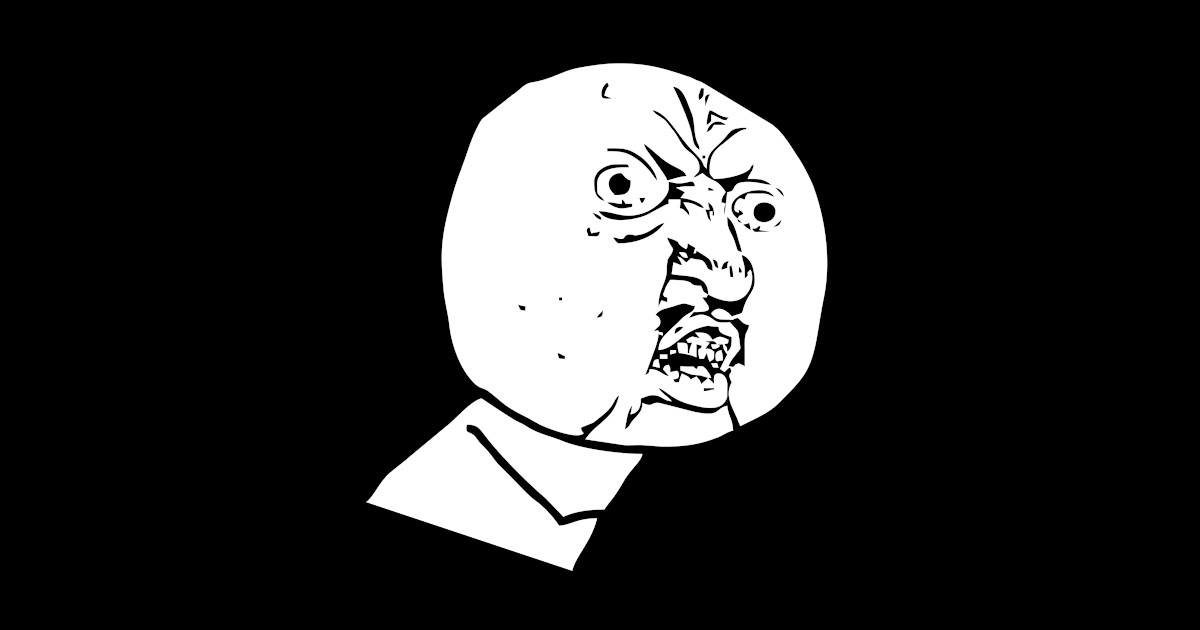 Angry Troll Meme - Troll Face - Sticker | TeePublic