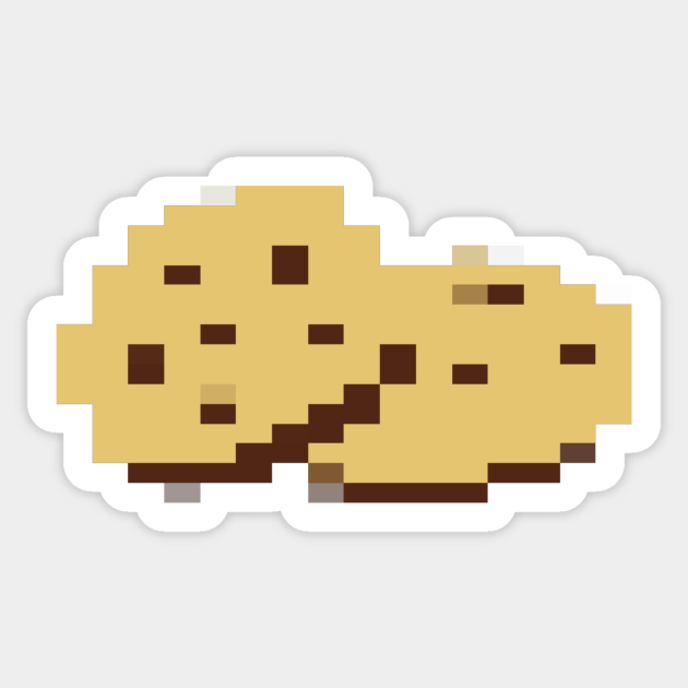 Cookies Pixel Art - 16 Bit - Sticker | TeePublic