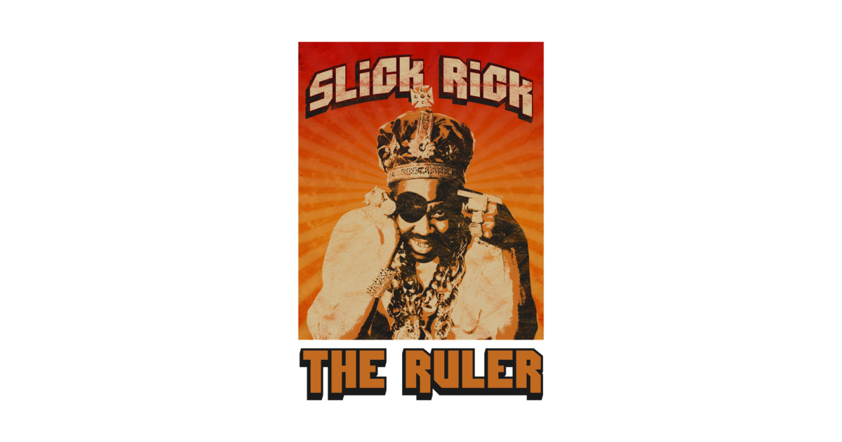 Slick Rick Old School - Slick Rick Old School - T-Shirt | TeePublic
