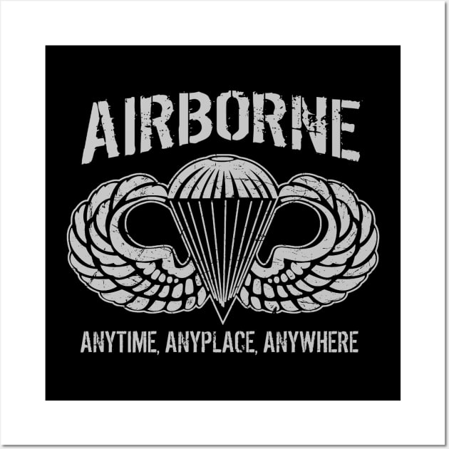 Army Airborne Paratrooper - Airborne Paratrooper Division - Posters and ...