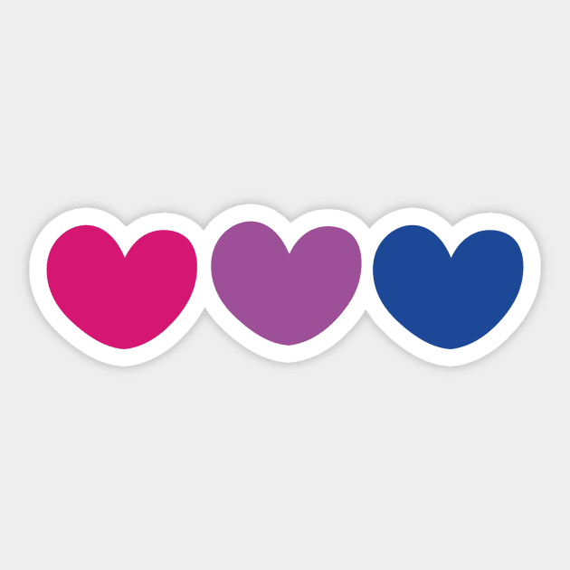 Bi pride flag - Bi Pride Flag - Sticker | TeePublic