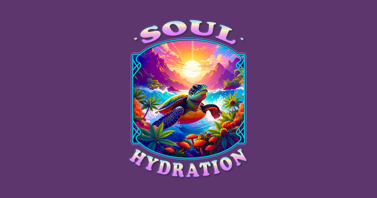 Soul Hydration Turtle - Soul Hydration - T-Shirt | TeePublic