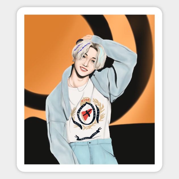 Felix - Stray Kids - Sticker | TeePublic