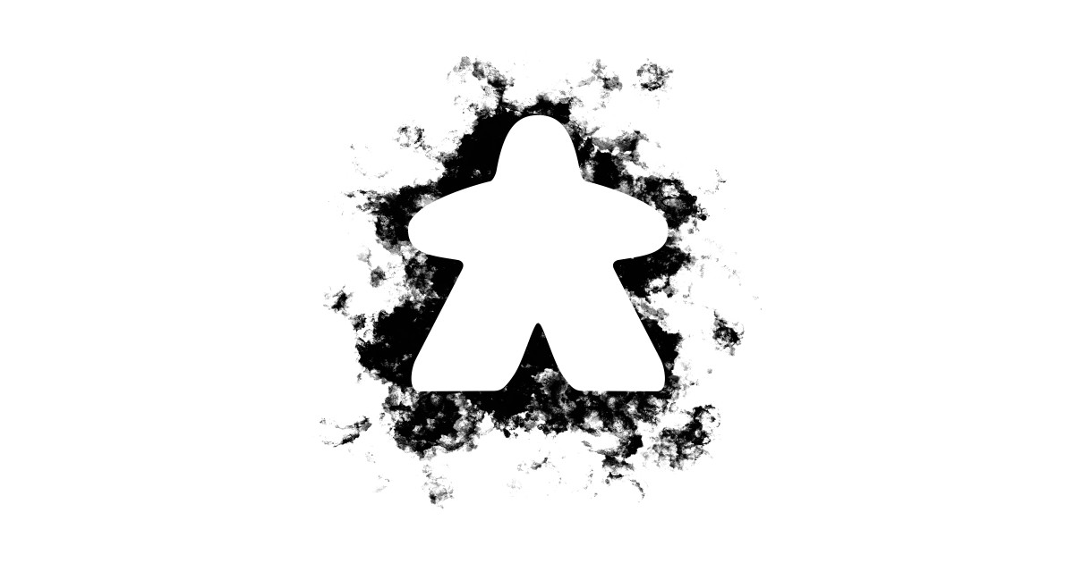 Meeple Splash - Black - Board Game - T-Shirt | TeePublic