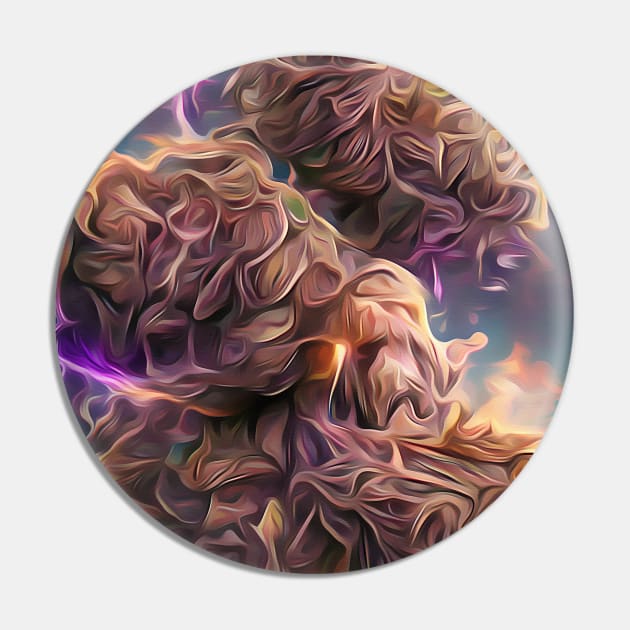 Black Engorged Wide Coruscating Nug Bud Weed - Nugs - Pin | TeePublic