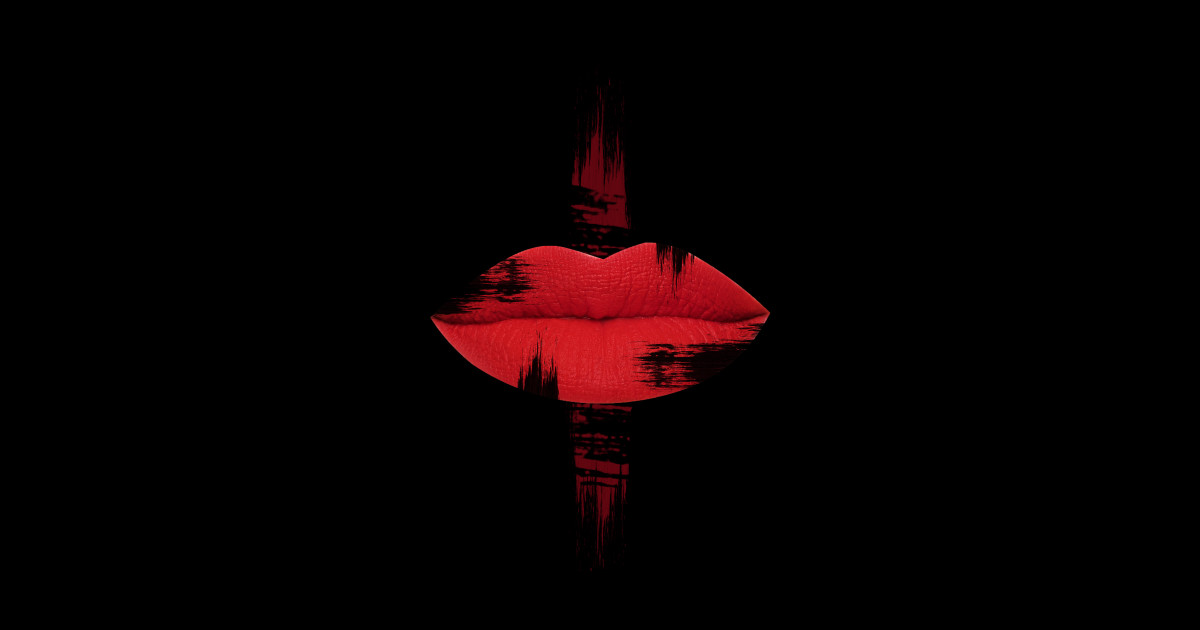 Passion Lips Lips Sticker Teepublic