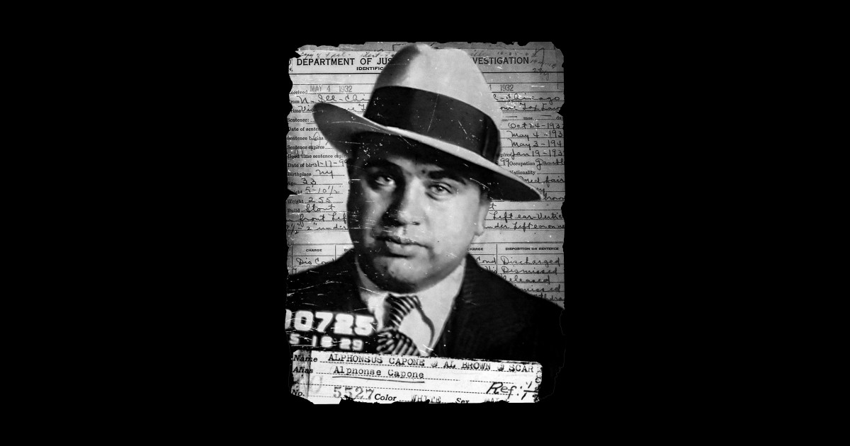 Al Capone Arrest Record Mugshot - Al Capone - Posters and Art Prints ...