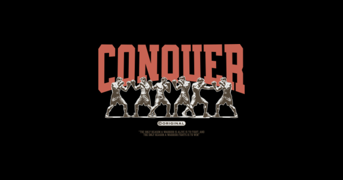 Conquer Boxing - Boxing - Sticker | TeePublic