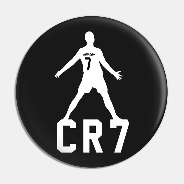 Cristiano Ronaldo Siuuu Celebration - Cristiano Ronaldo - Pin | TeePublic