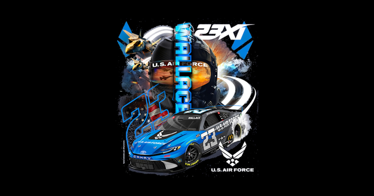 Bubba Wallace 23XI U.S. Air Force Car +Demonde - Bubba Wallace ...